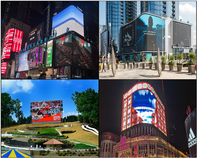 P5.71 LED Outdoor Display Screen 960x960mm 6000 Nits Aluminum Profile ...