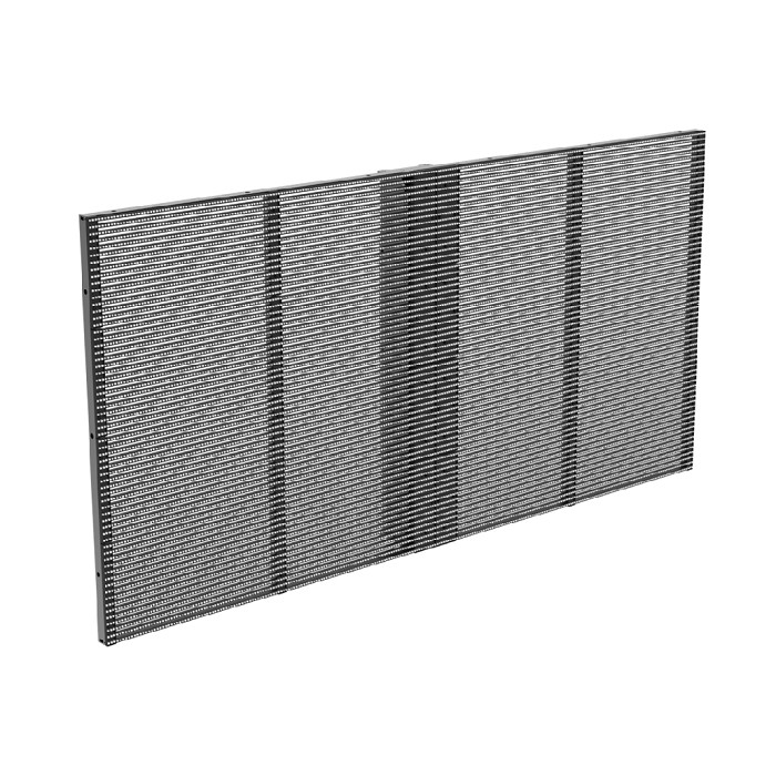 Thin Transparent LED Video Wall Display P10.4 With Aluminum Frame ...