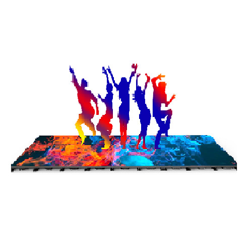 P2.97 Interactive LED Dancing Floor Screen with Wide Viewing Angle for ...