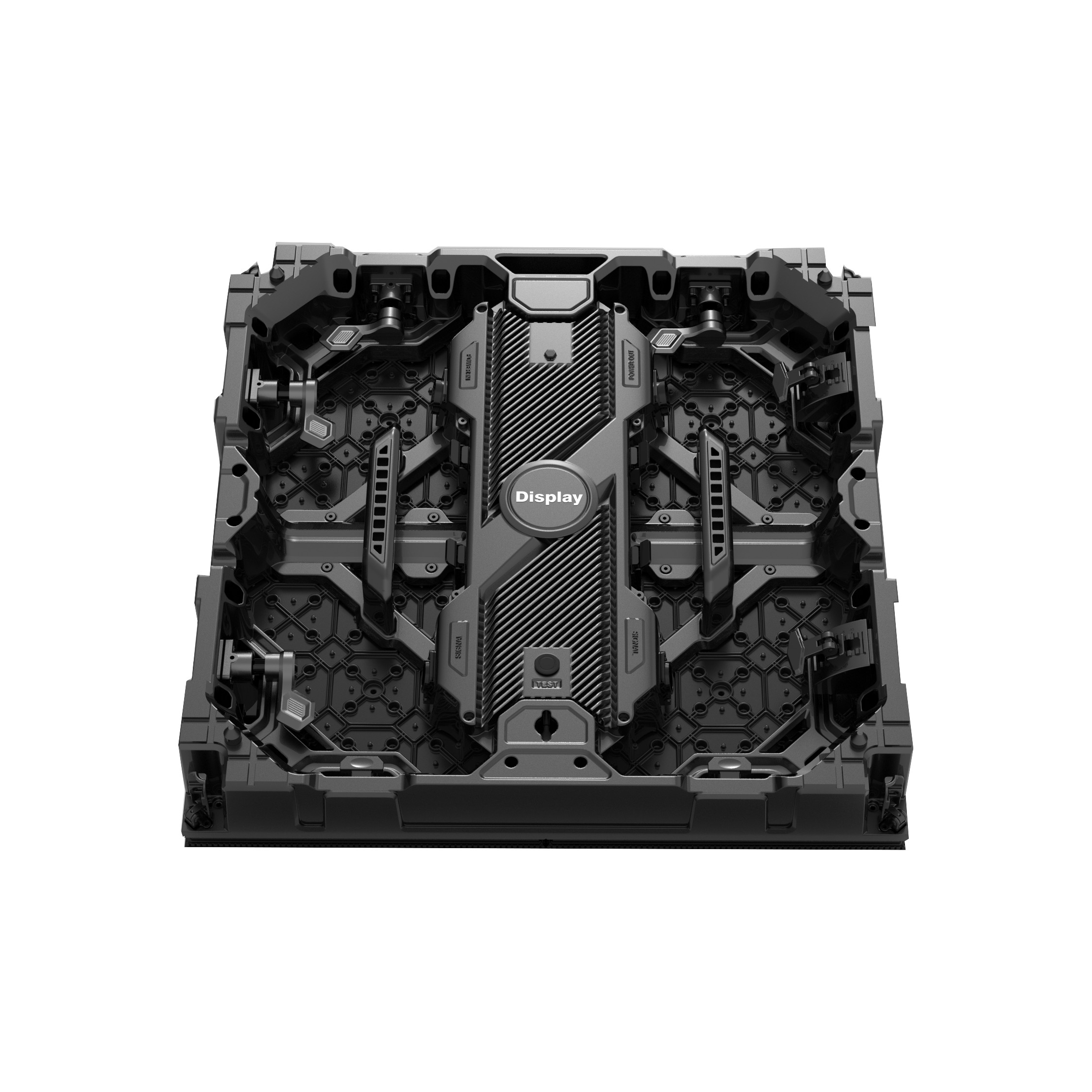 COD P1.9 Dance Floor LED Display Glass Mask Die-casting Cabinet ...