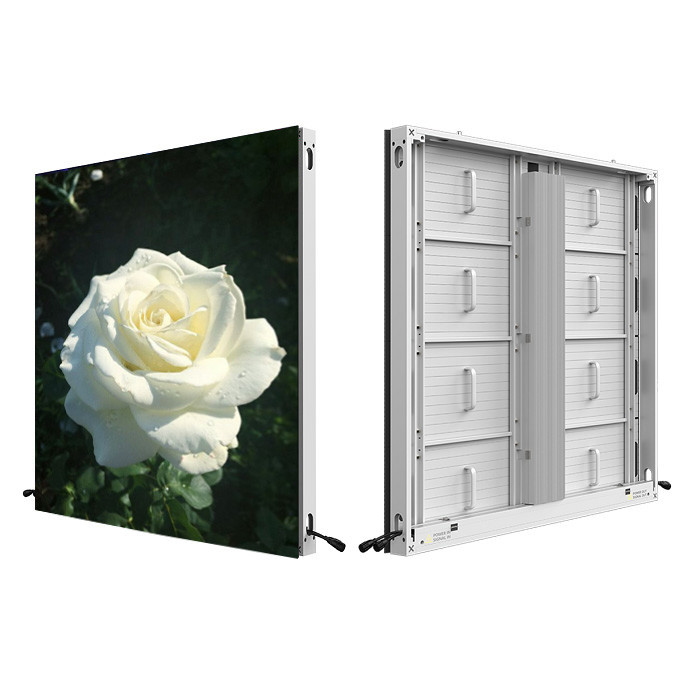 P3.9 Outdoor Fixed LED Display Screen 1000×1000mm Advertising Sign ...